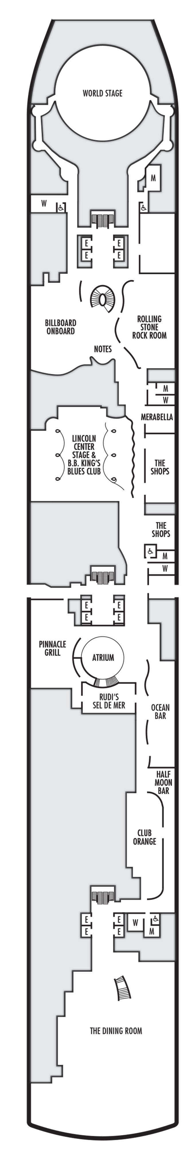 Rotterdam – Deck Plans - Planet Cruise