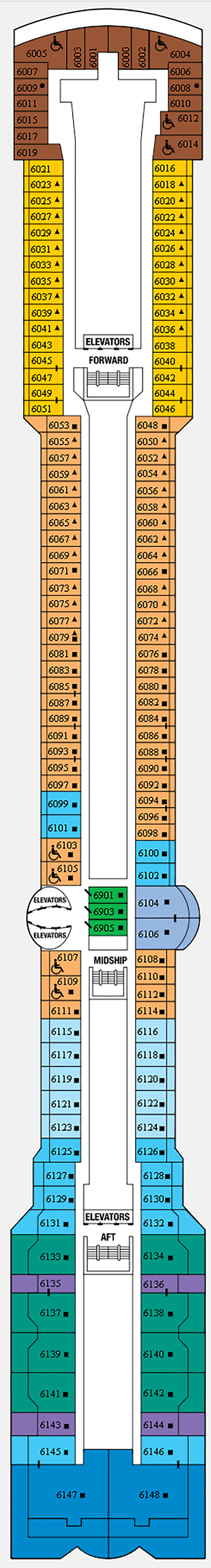 Deck Plans - Celebrity Summit - Planet Cruise