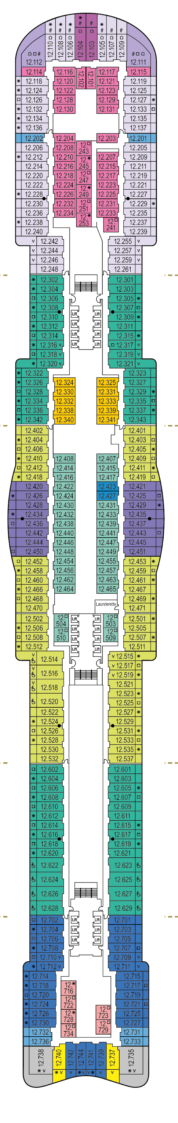 Iona Deck Plans | Iglu Cruise