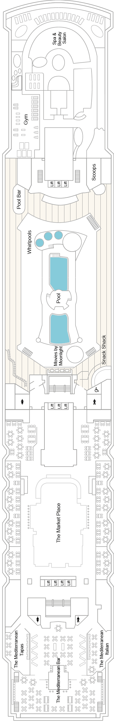 Marella Explorer – Deck Plans - Planet Cruise