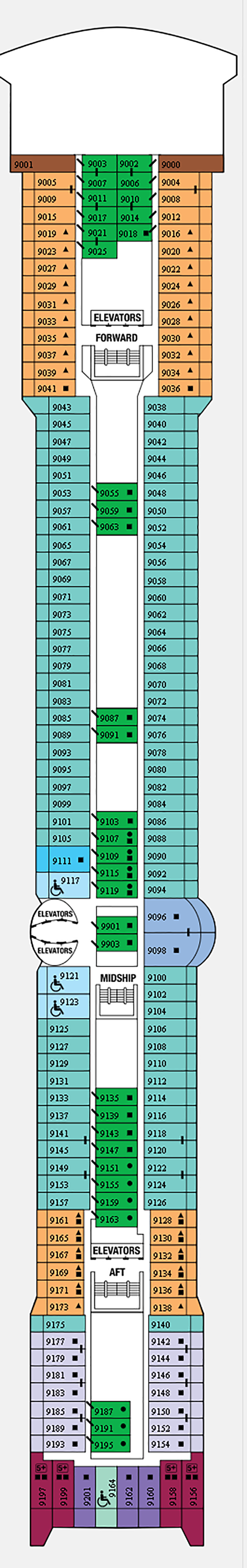 Deck Plans - Celebrity Summit - Planet Cruise