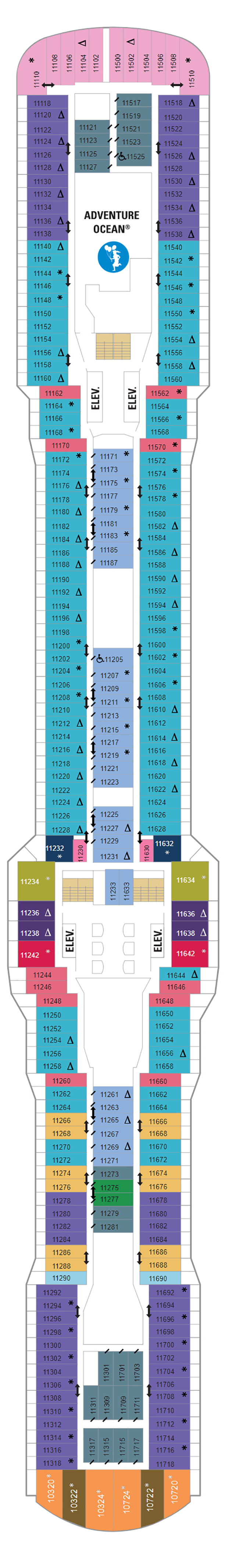 Deck Plans - Quantum of the Seas - Planet Cruise