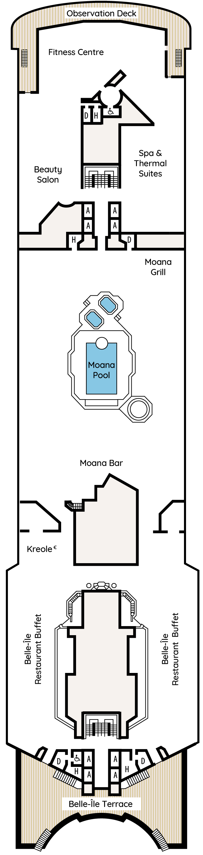 Renaissance – Deck Plans - Planet Cruise