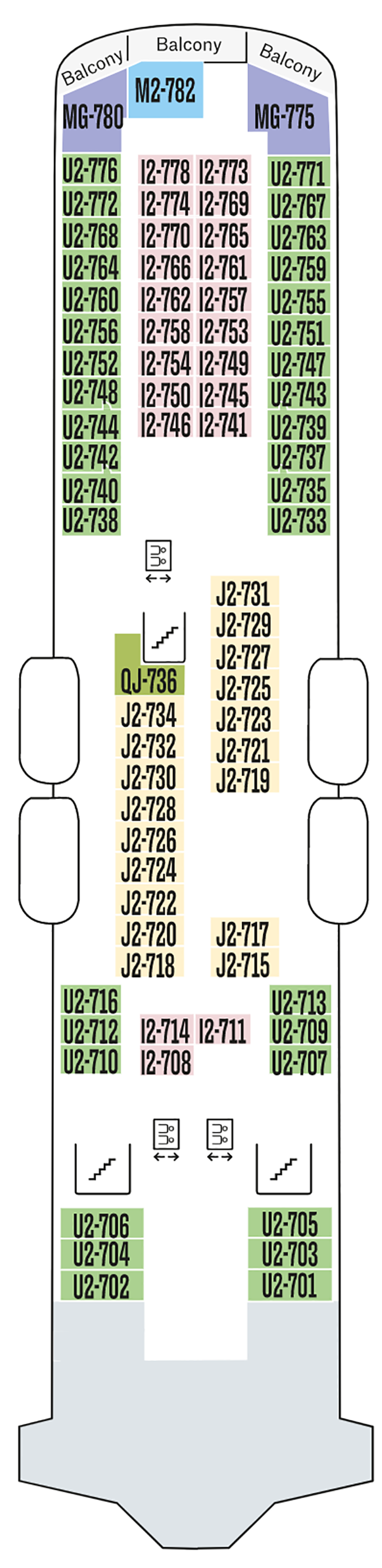 MS Maud – Deck Plans - Planet Cruise