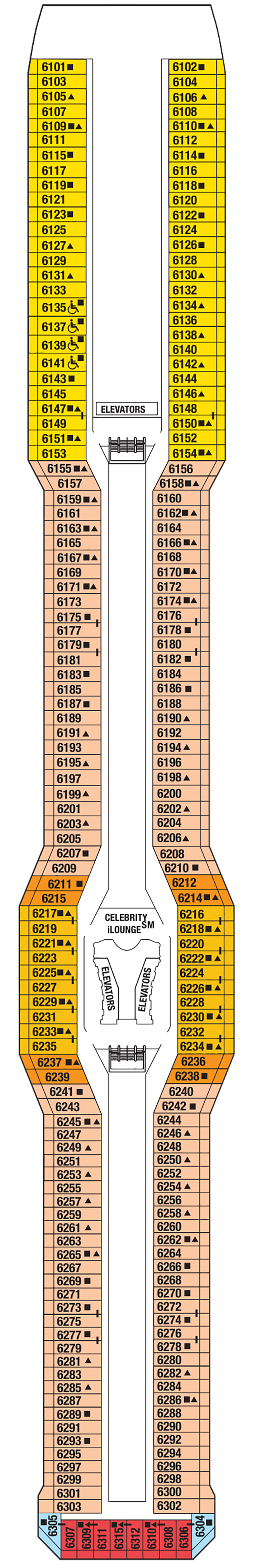 Deck Plans - Celebrity Solstice - Planet Cruise