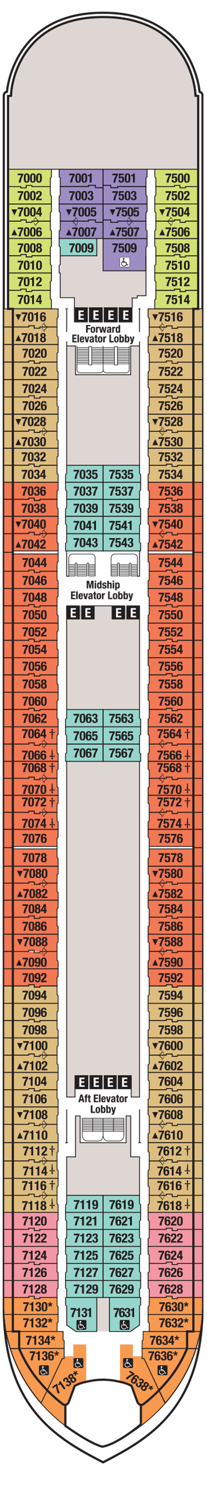 Deck Plans - Disney Magic - Planet Cruise