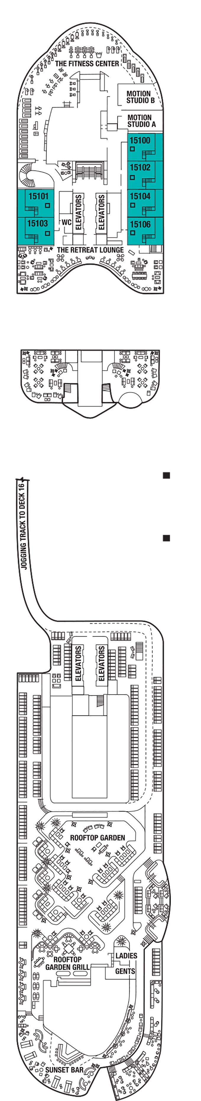 Celebrity Beyond – Deck Plans - Planet Cruise