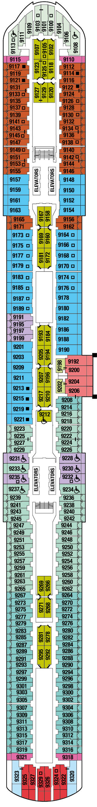 Celebrity Ascent – Deck Plans - Planet Cruise IE