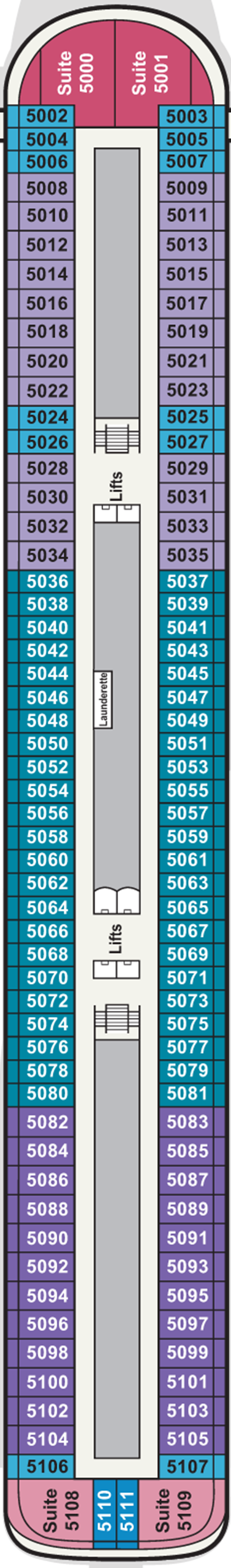 Viking Orion – Deck Plans - Planet Cruise