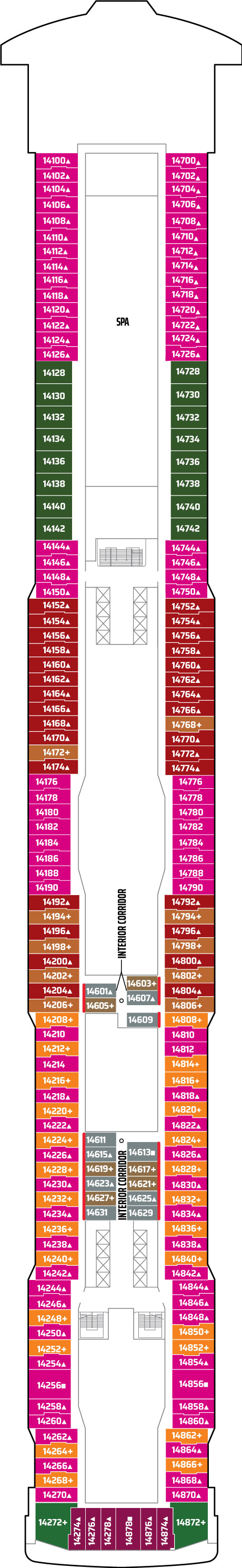 Norwegian Getaway Deck Plans