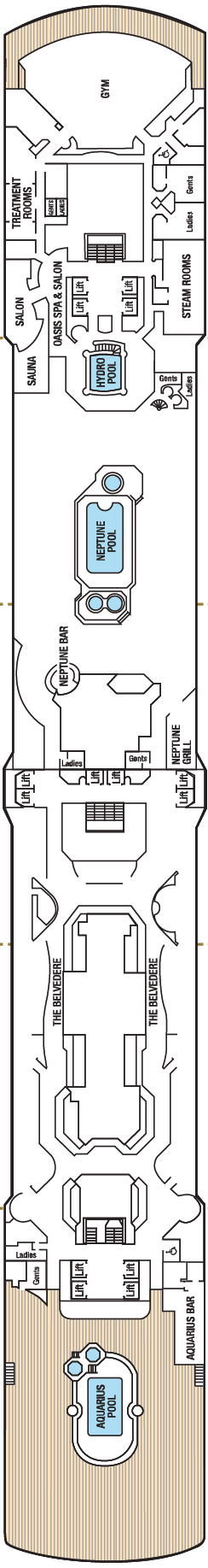 Deck Plans on P&O Arcadia - Planet Cruise