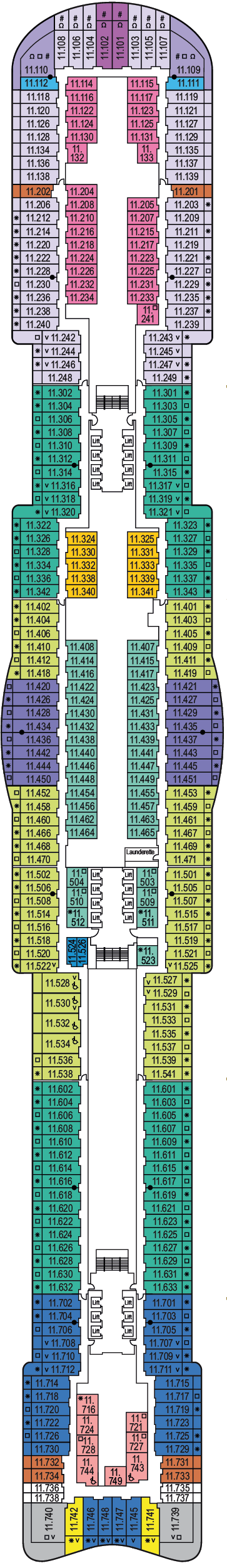 Arvia – Deck Plans - Planet Cruise