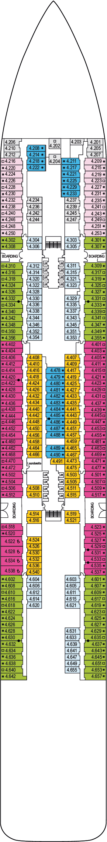 Arvia – Deck Plans - Planet Cruise