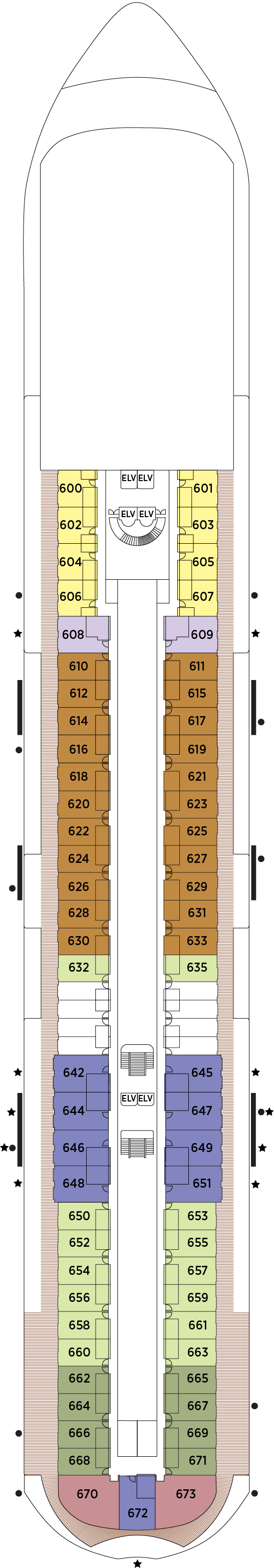 Regent Seven Seas Prestige – Deck Plans - Planet Cruise