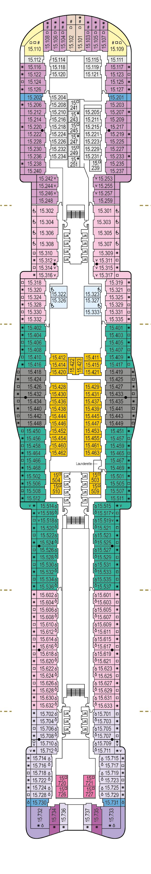 Iona – Deck Plans - Planet Cruise