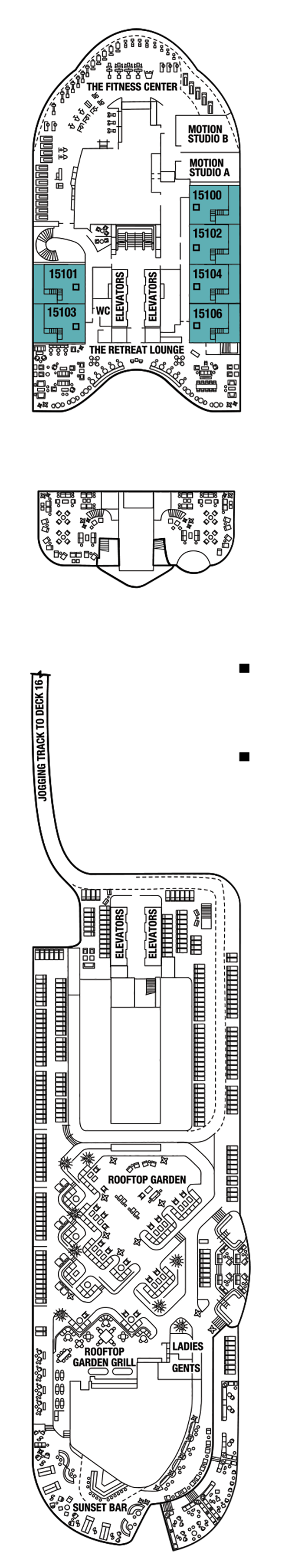 Celebrity Beyond – Deck Plans - Planet Cruise