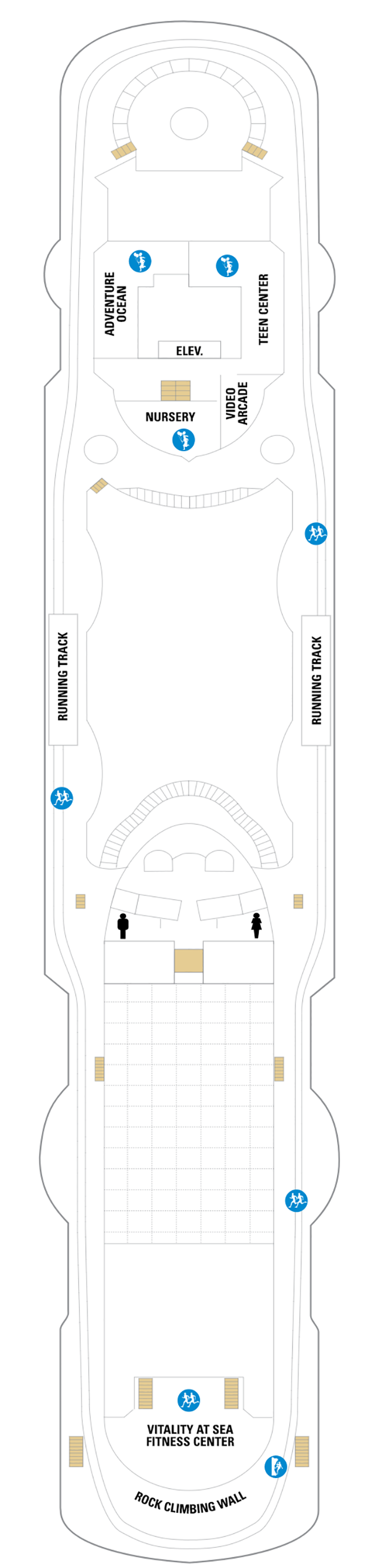 Deck Plans- Rhapsody of the Seas - Planet Cruise