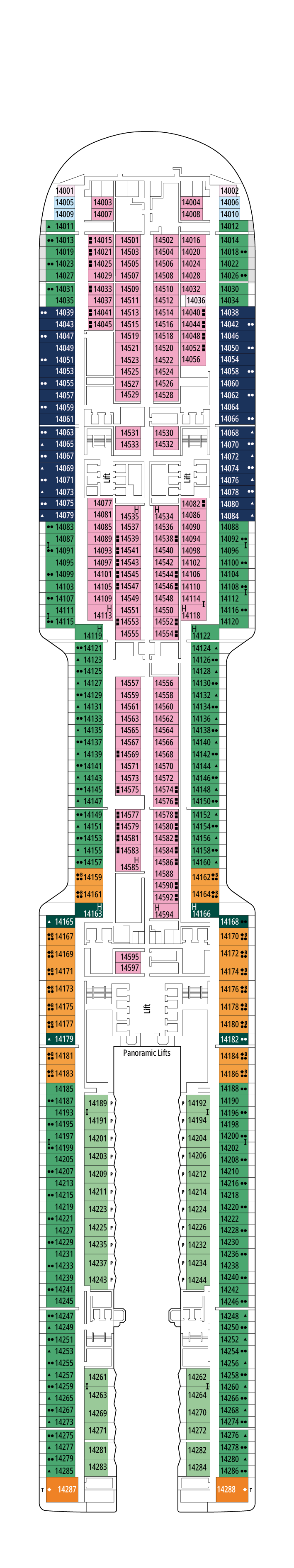 MSC World America – Deck Plans - Planet Cruise