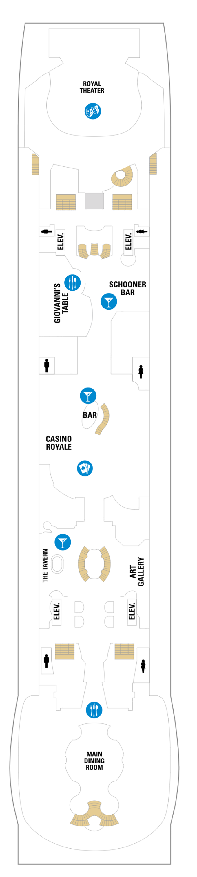 Deck Plans- Voyager of the Seas - Planet Cruise