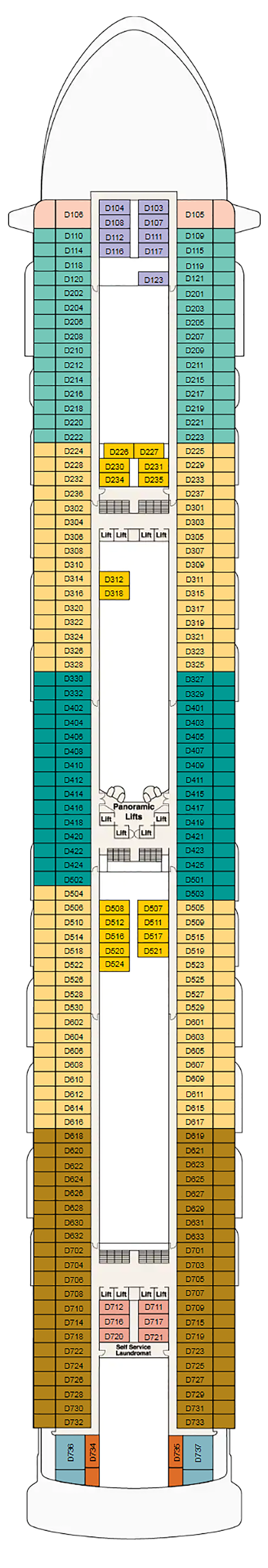 Deck Plans - Star Princess - Planet Cruise