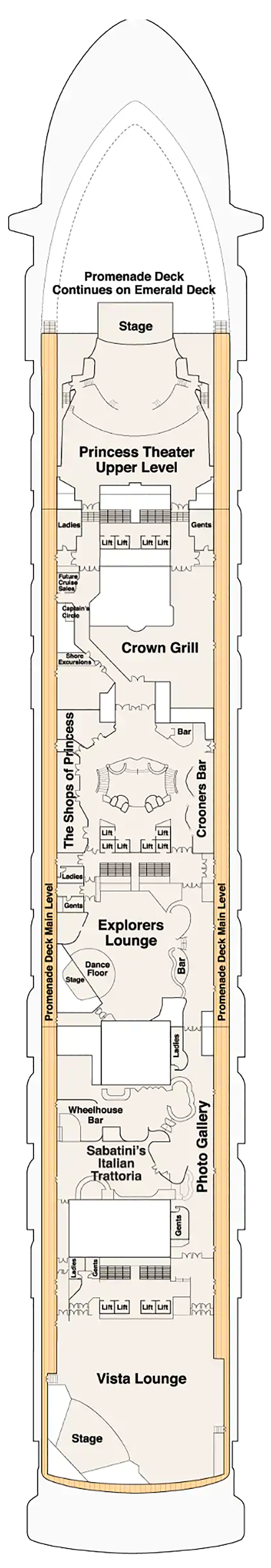 Deck Plans - Star Princess - Planet Cruise