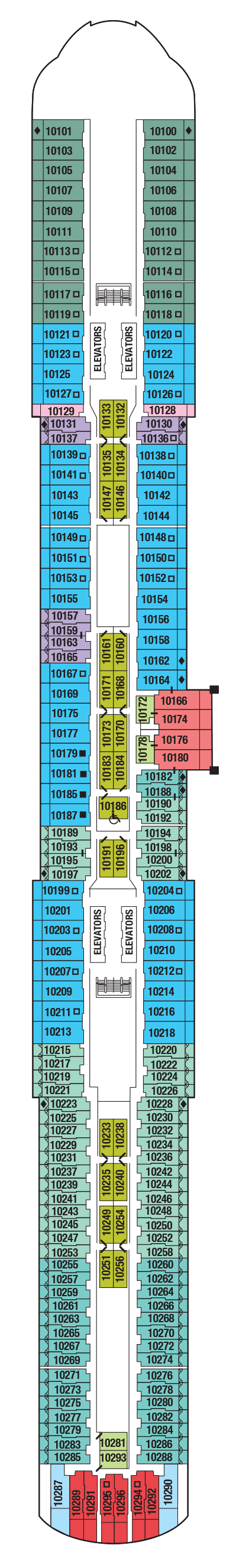 Celebrity Xcel – Deck Plans - Planet Cruise
