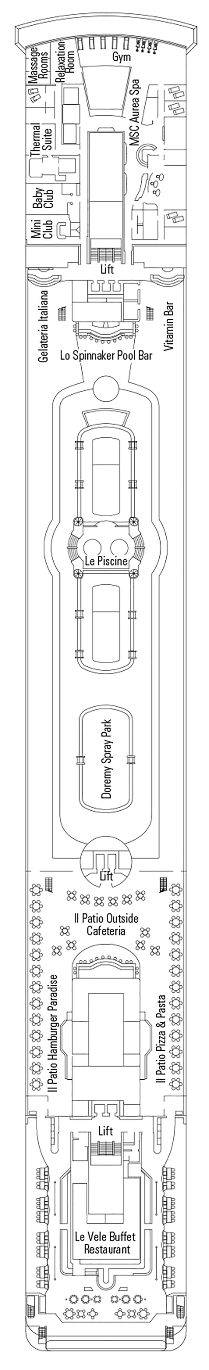 Deck Plans - MSC Opera - Planet Cruise