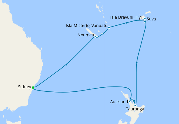 Australia y Nueva Zelanda desde Sídney, Princess Cruises, 25th, April ...