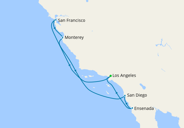 Classic California Coast from Los Angeles, 5 October 2018 | 9 Nt | Star ...