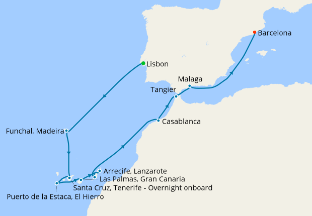 Moroccan Gems & Canary Islands from Lisbon, 17 April 2019 | 14 Nt ...