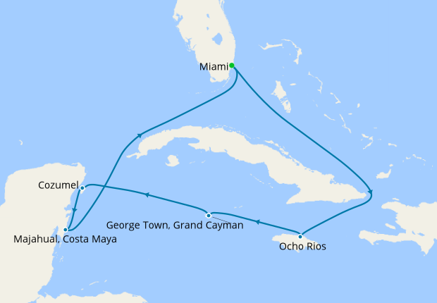 Western Caribbean & Mexico from Miami, 28 October 2019 | 8 Nt | MSC ...