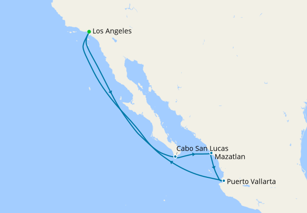 Mexican Riviera from Los Angeles, 27 December 2019 | 9 Nt | Royal ...