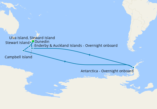 Antarctic Expedition - Dunedin Round Trip, 17 January 2021 | 24 Nt ...