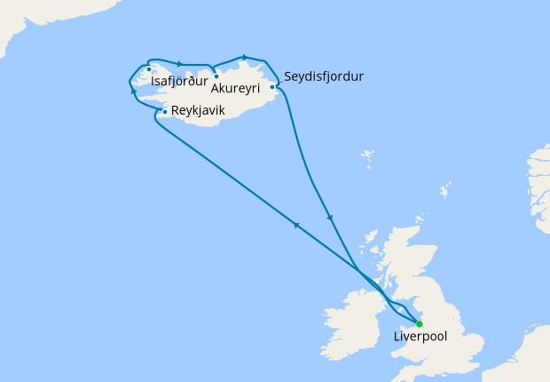 A Taste of Iceland from Liverpool, 27 July 2020 | 9 Nt | Black Watch ...