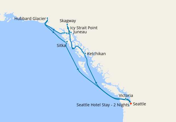 Ultimate Alaska Voyage from Seattle with Stay, 28 April 2020 | 14 Nt ...