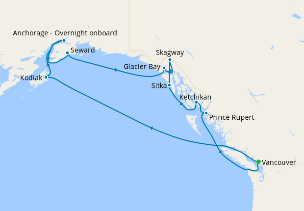 Great Alaskan Explorer from Vancouver, 15 September 2024 | 14 Nt ...