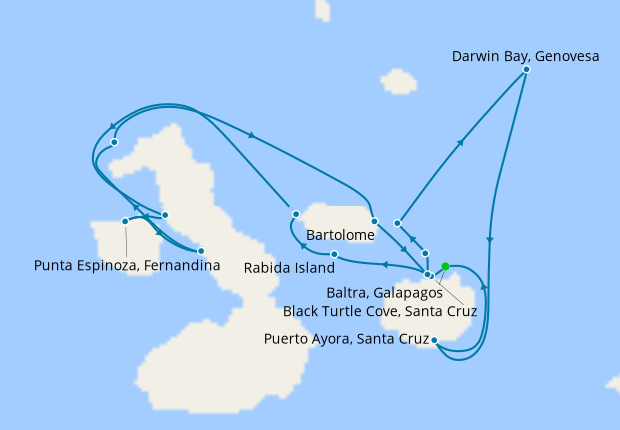 Galapagos Northern Loop Expedition with Quito Stays, Celebrity Cruises ...