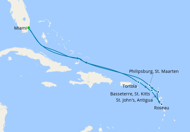 Miami Round Trip, Oceania Cruises, 5th February 2026 – Planet Cruise