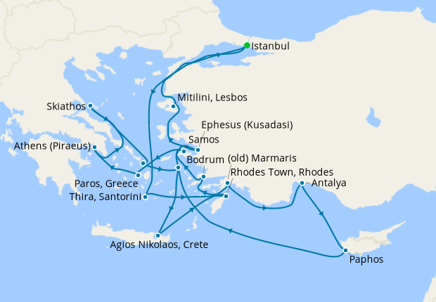 An Extended Journey of Greek Myths and Natural Wonders - Istanbul Round ...