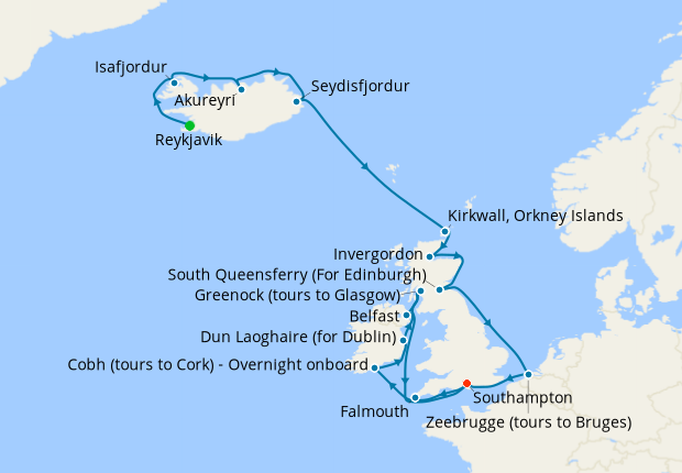 Icelandic Fjords & Scottish Highlands Explorer from Reykjavik, 15 June ...