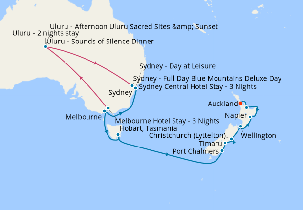 The Australian Trilogy: Melbourne, Uluru & Sydney Tour & Cruise ...