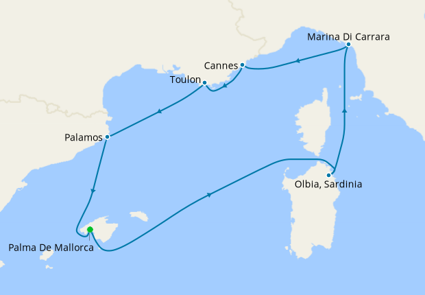 Jewels of the Mediterranean & 3 Nt Mallorca Stay, Marella Cruises, 2nd ...