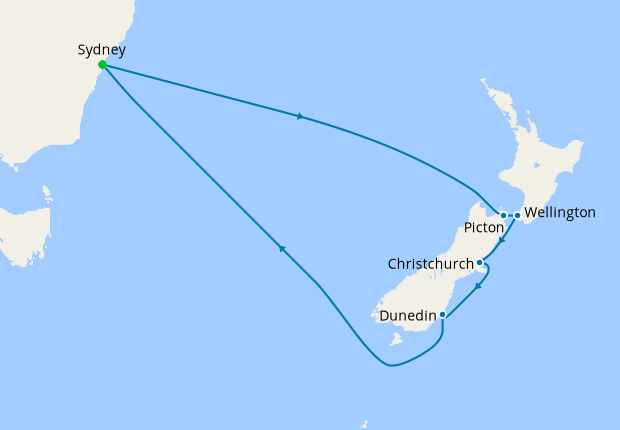 Australasia da Sydney, Royal Caribbean, 27th, January 2026 con Planet ...